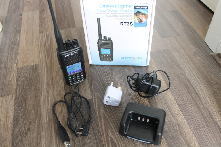Retevis RT3S DMR & FM Dual Band Handheld Radio | M6CEB & 2E0FNM